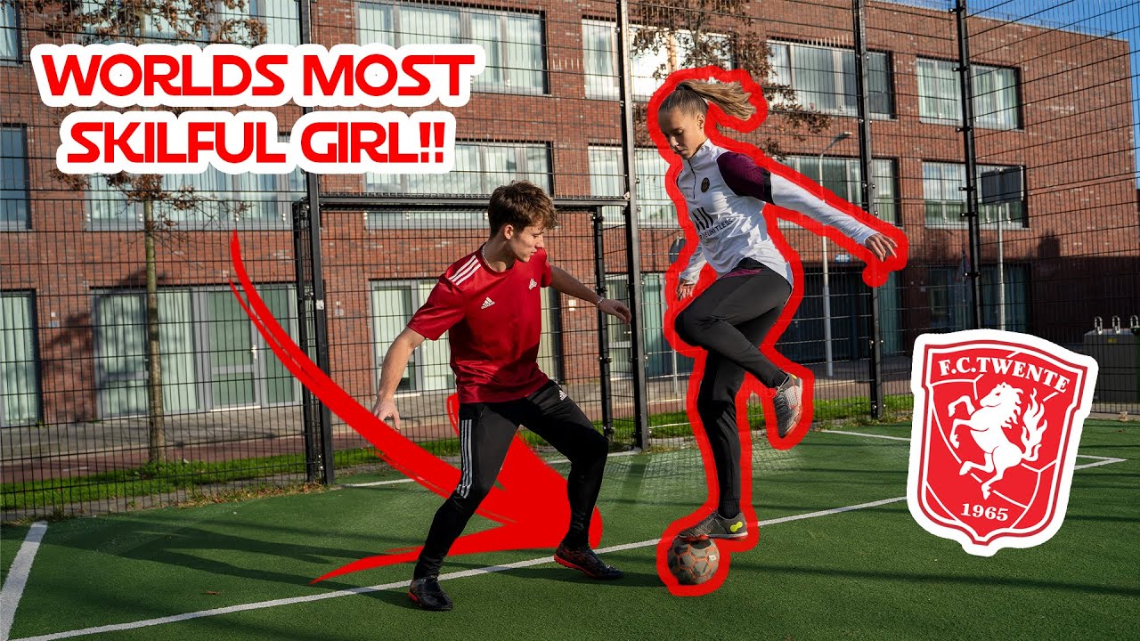 Street Panna vs Worlds Most Skilful Female Footballer!! Next level ...