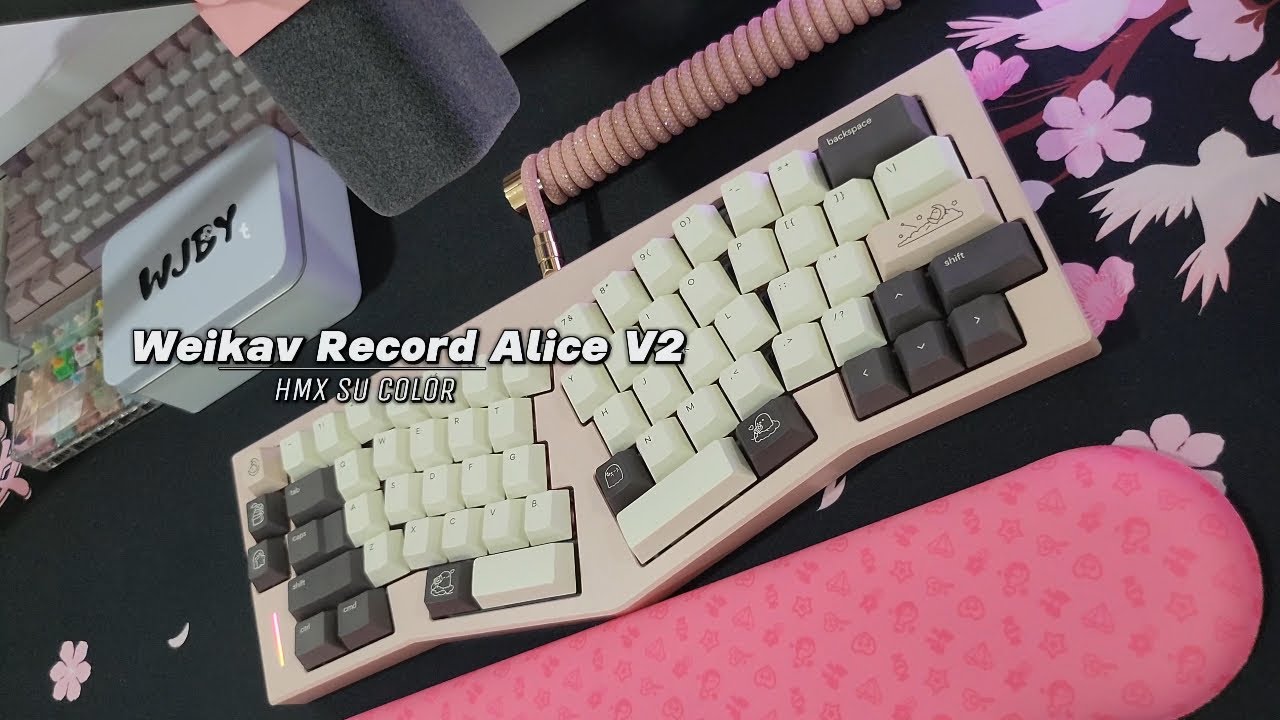 Weikav Record Alice V2 in Pink🩷 - YouTube