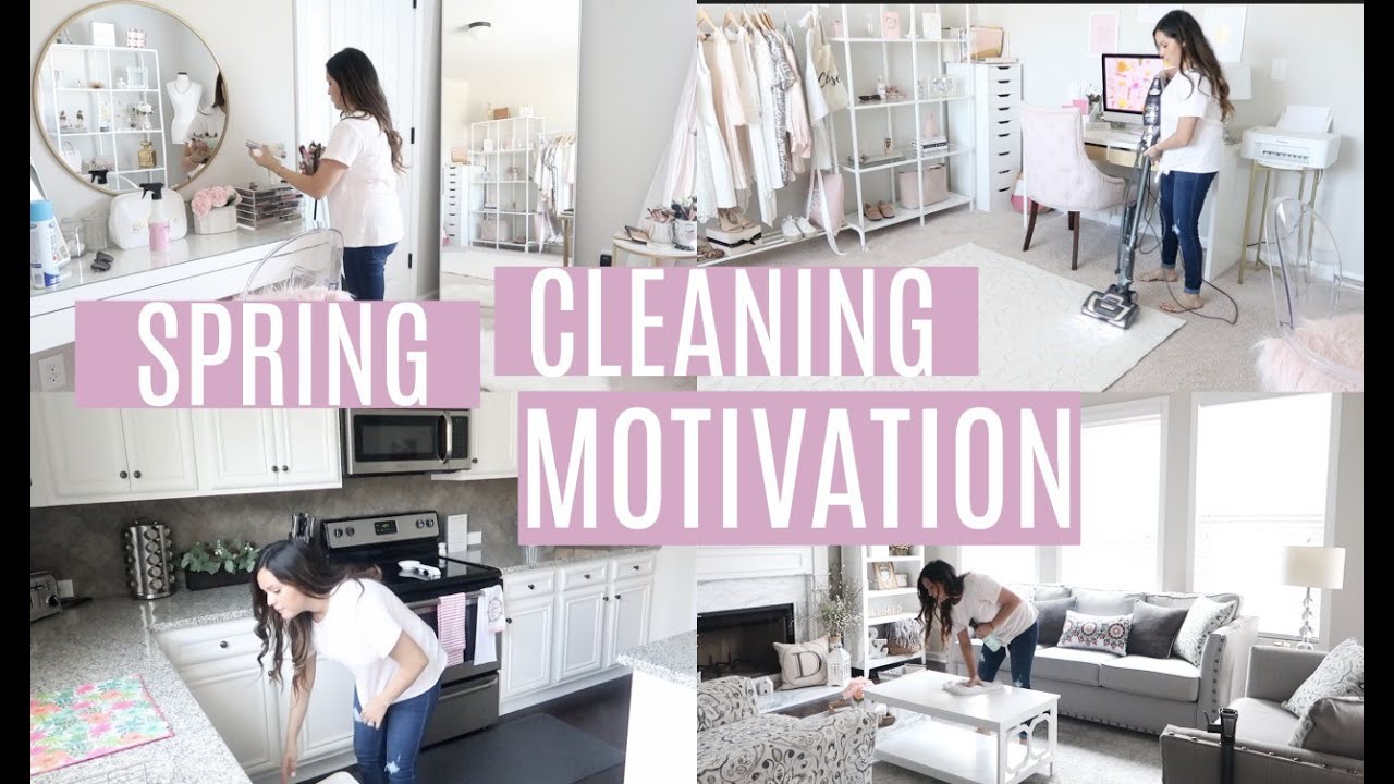 SPRING CLEANING MOTIVATION | WEEKEND CLEANING MOTIVATION - YouTube