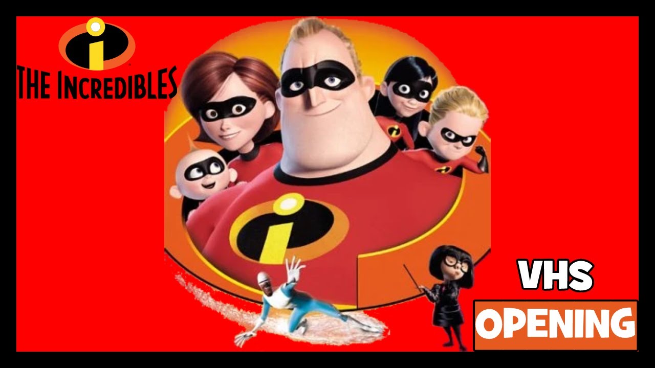 Opening* to the Incredibles 2005 VHS | Blue'sClues&TheWigglesFTW - YouTube