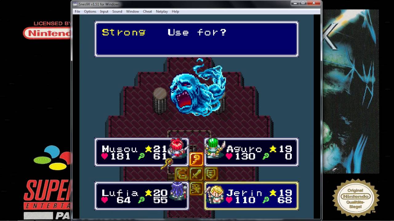Lufia & the Fortress of Doom - Boss 7/Dark Ghost - Super Nintendo ...