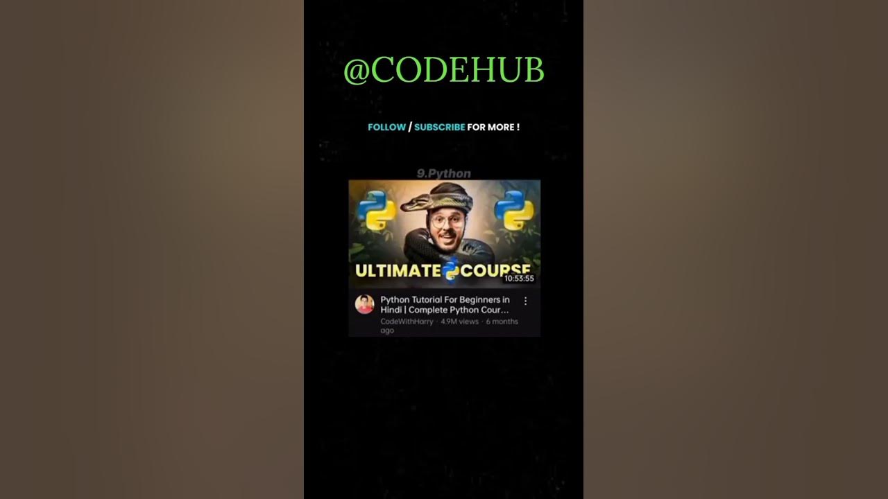 Codehub Codinglife Codingtutorial Codingtips Youtube