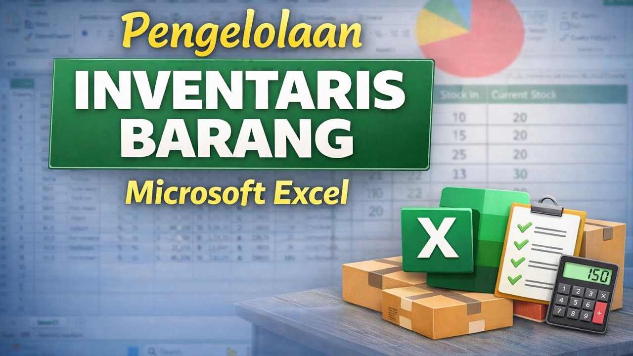 Pengelolaan Inventaris Barang | Menggunakan Microsoft Excel - YouTube