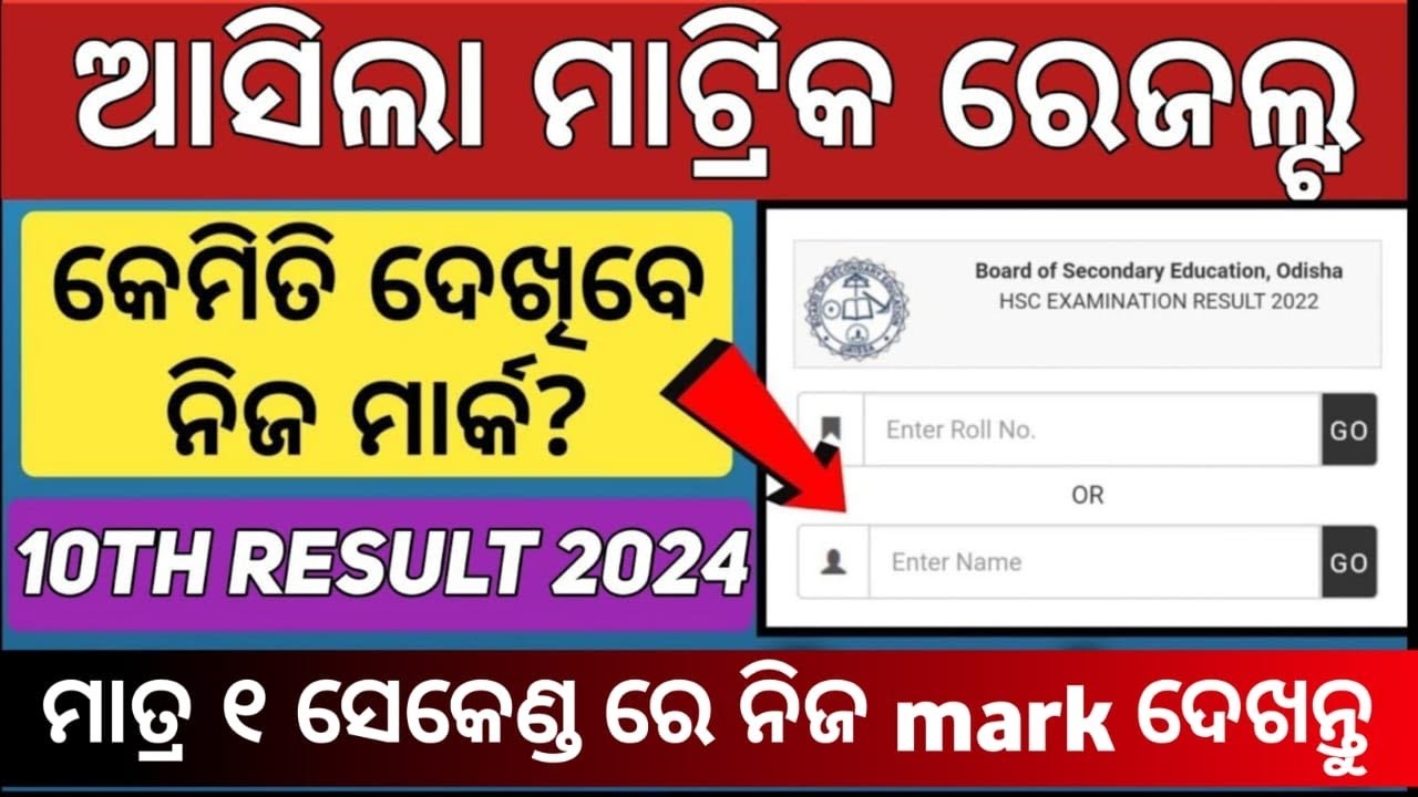 matric result 2024 | how to check 10th result 2024 | bse 10th result ...