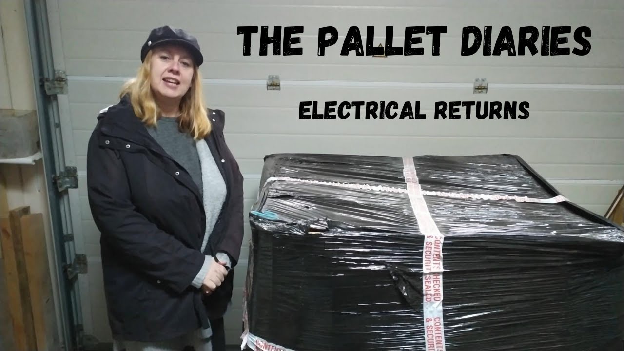 Unboxing a UK Electrical Returns Pallet - UK Reselling Couple Selling ...