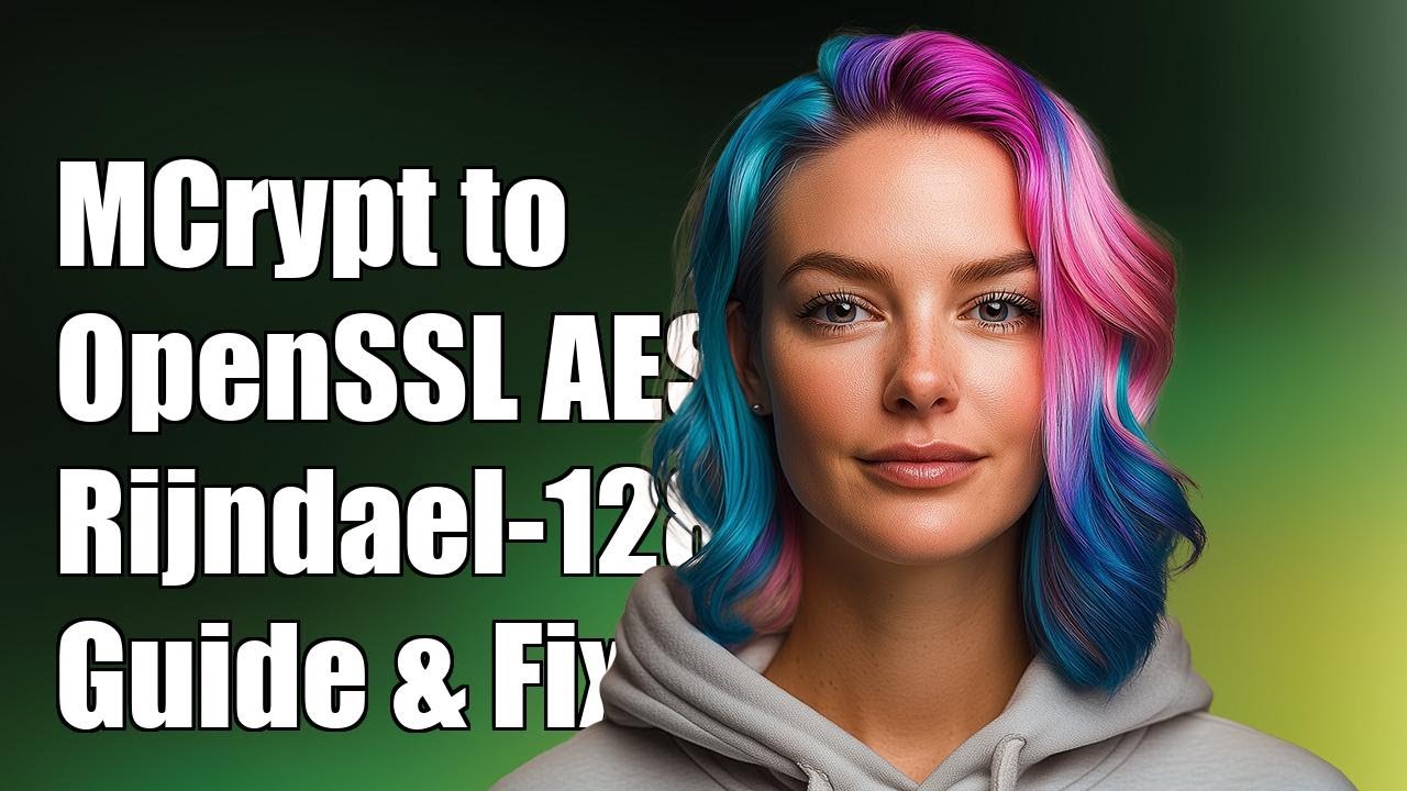 MCrypt Rijndael-128 to OpenSSL AES-128-ECB Conversion Guide and Solutions - YouTube
