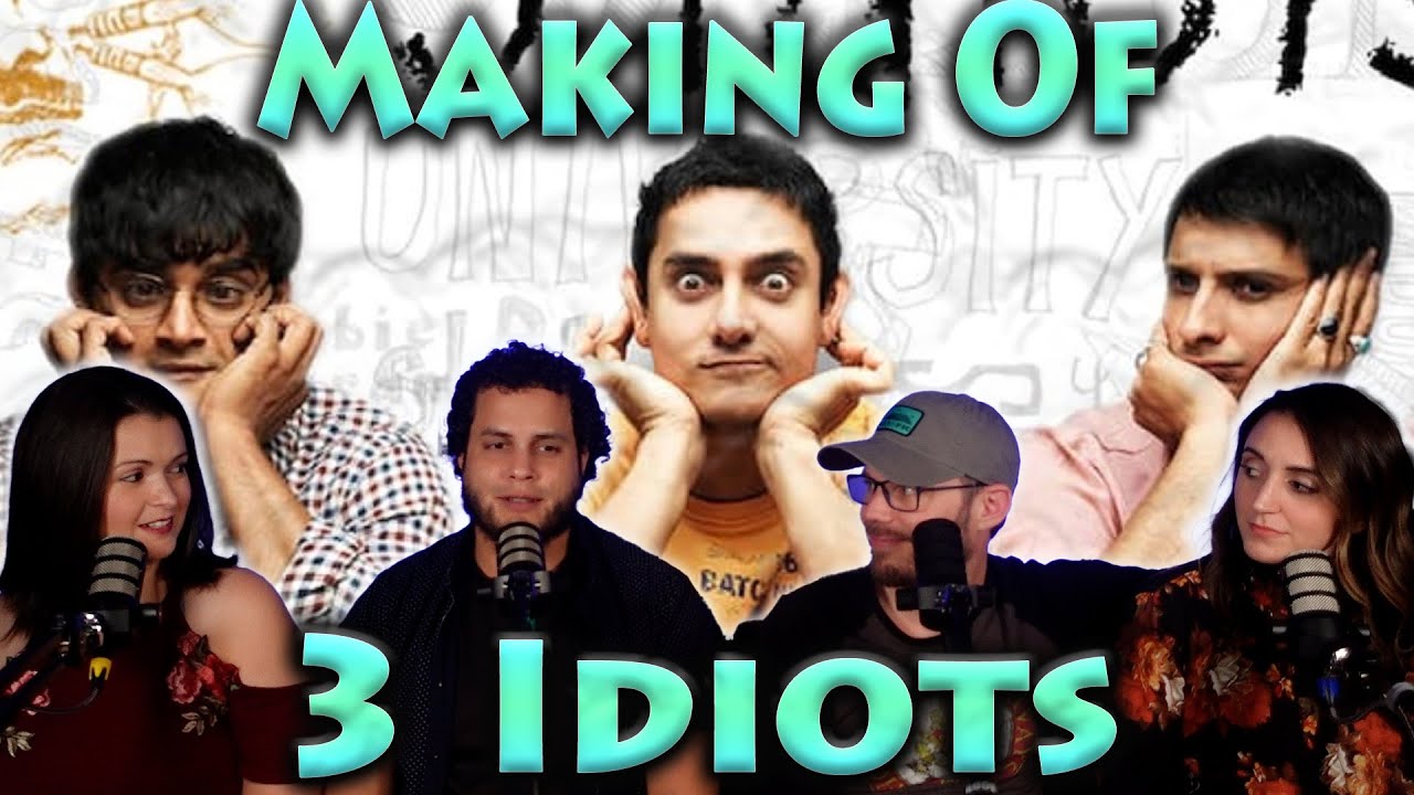 The Making Of 3 Idiots Reaction | Aamir Khan + Cast University Life ...