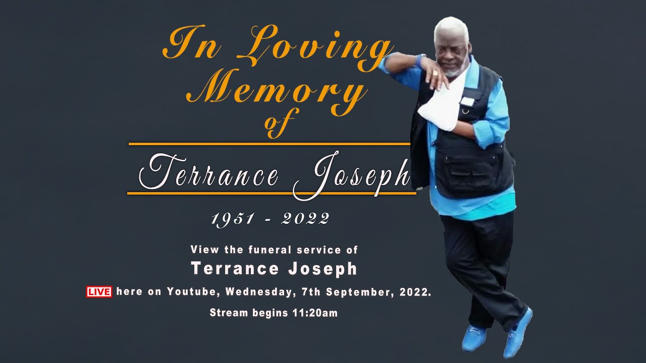 In loving memory of Terrance Joseph - YouTube