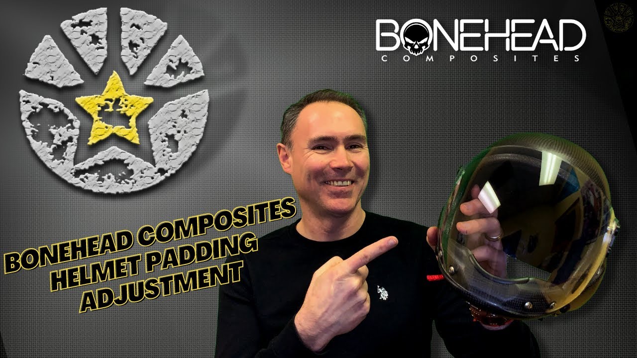 How to adjust the padding on Bonehead Helmets - YouTube
