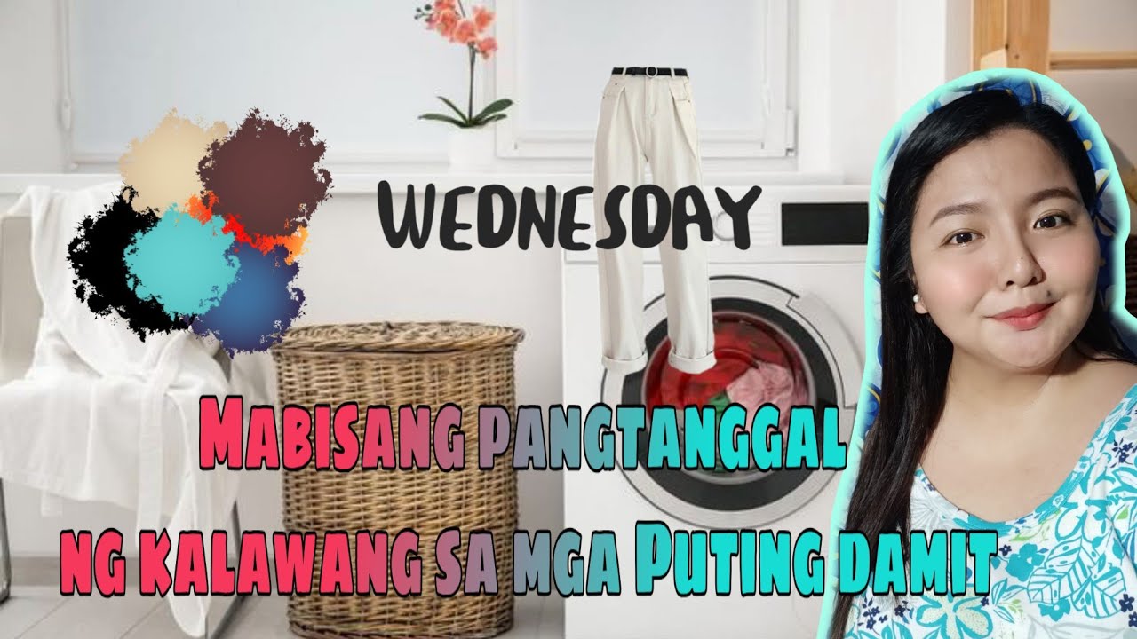 Mabisang pangtanggal ng KALAWANG sa mga puting DAMIT🥼💦| Sarah Martin ...