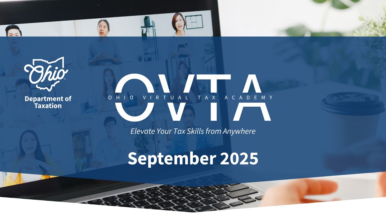 Ohio Virtual Tax Academy (OVTA) September 2025 - YouTube