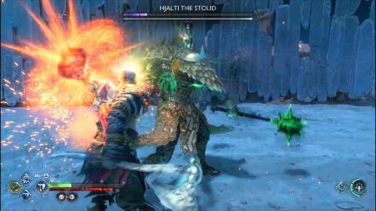 HJALTI THE STOLID! Parry Parry Shield Bash! | God of War Ragnarök - YouTube