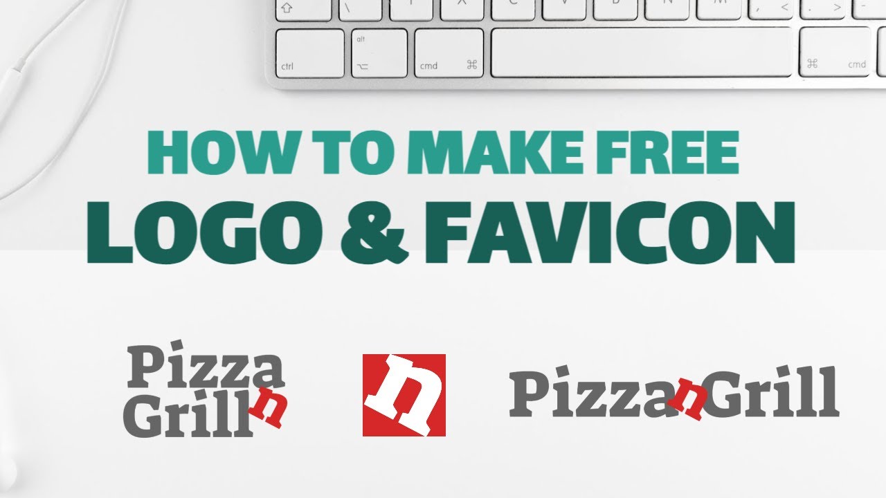 How to Create Logo & Favicon for Free! Food Blog, Restaurant or other ...