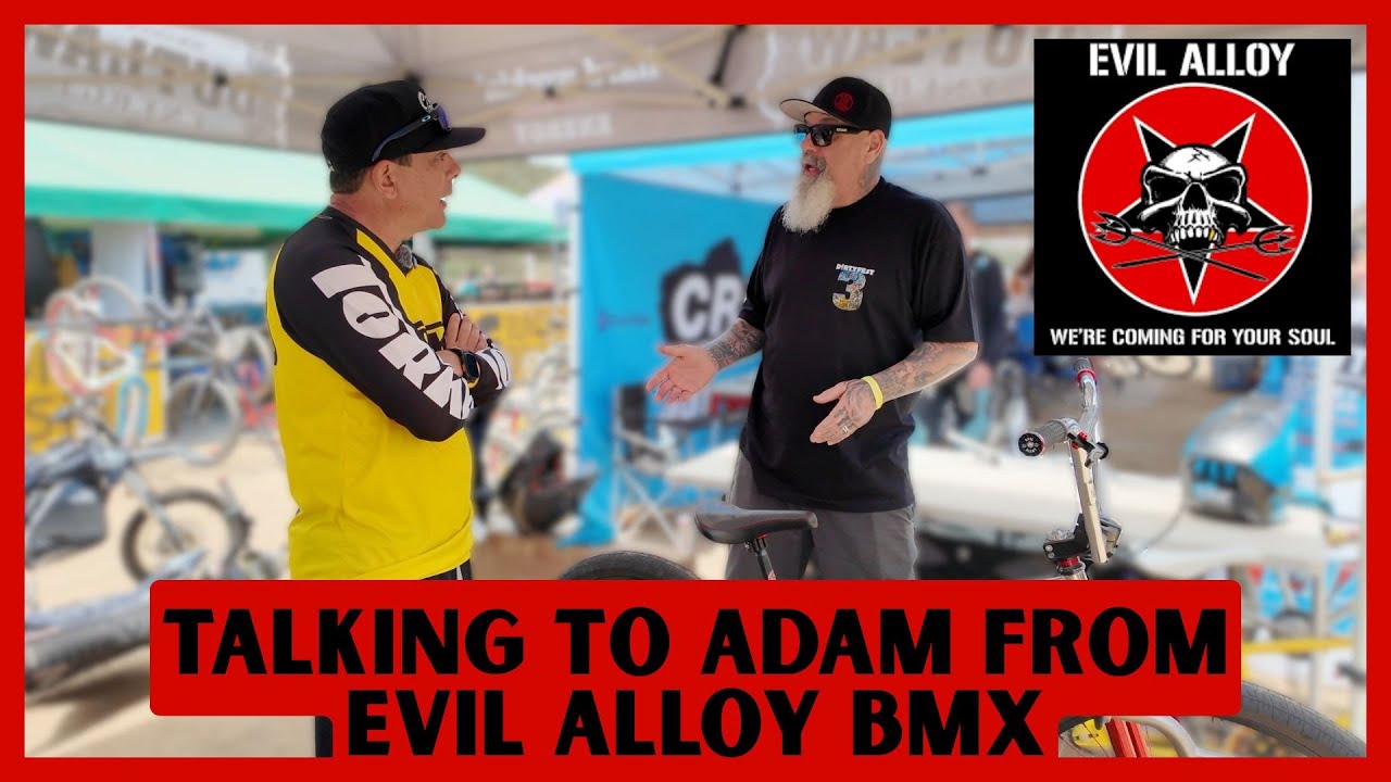 Getting an Inside Look at Evil Alloy BMX with Adam at DirtyFest! - YouTube