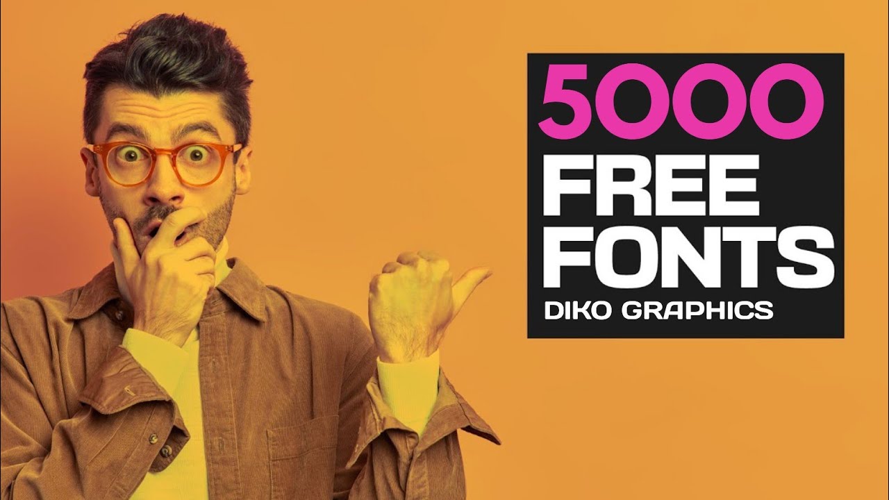 BEST 5000 FREE Fonts For 2022 To Be Download Free - How to Use Font in ...