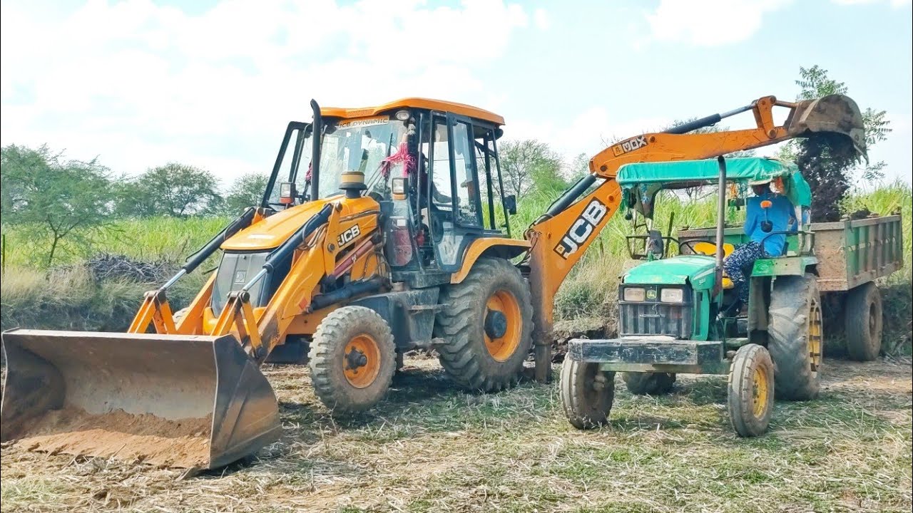 how to get nest aware Jcb 3dx Backhoe Mitti Cutting And Loading Mud 4WD ...