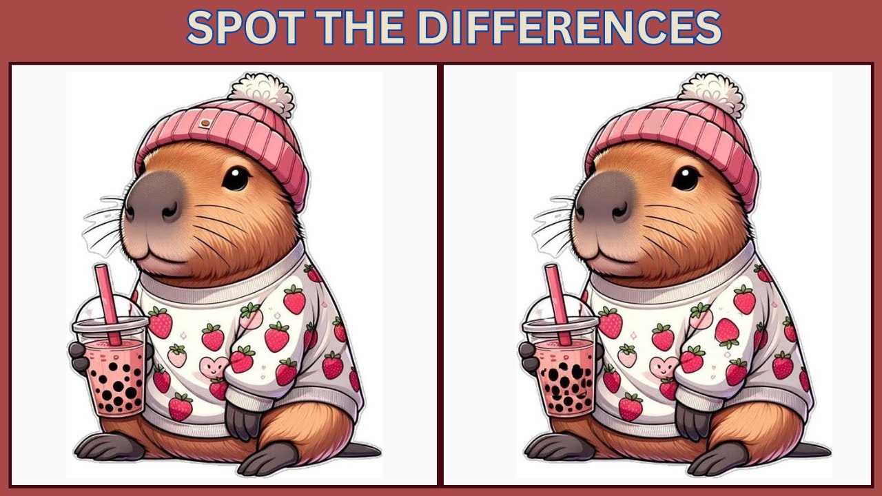 SPOT THE DIFFERENCES, "Unbelievable! " Brain Teasers Ahead! Test Your ...
