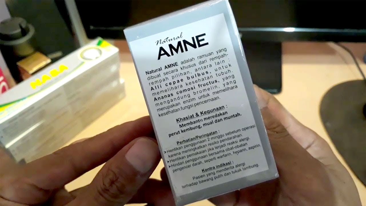 Unboxing AMNE NASA - Obat Penggemuk Badan - YouTube