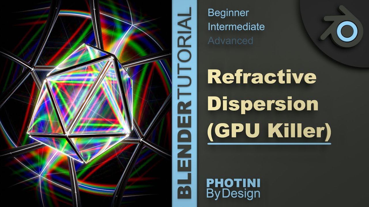 Refractive Dispersion - Blender Tutorial - YouTube