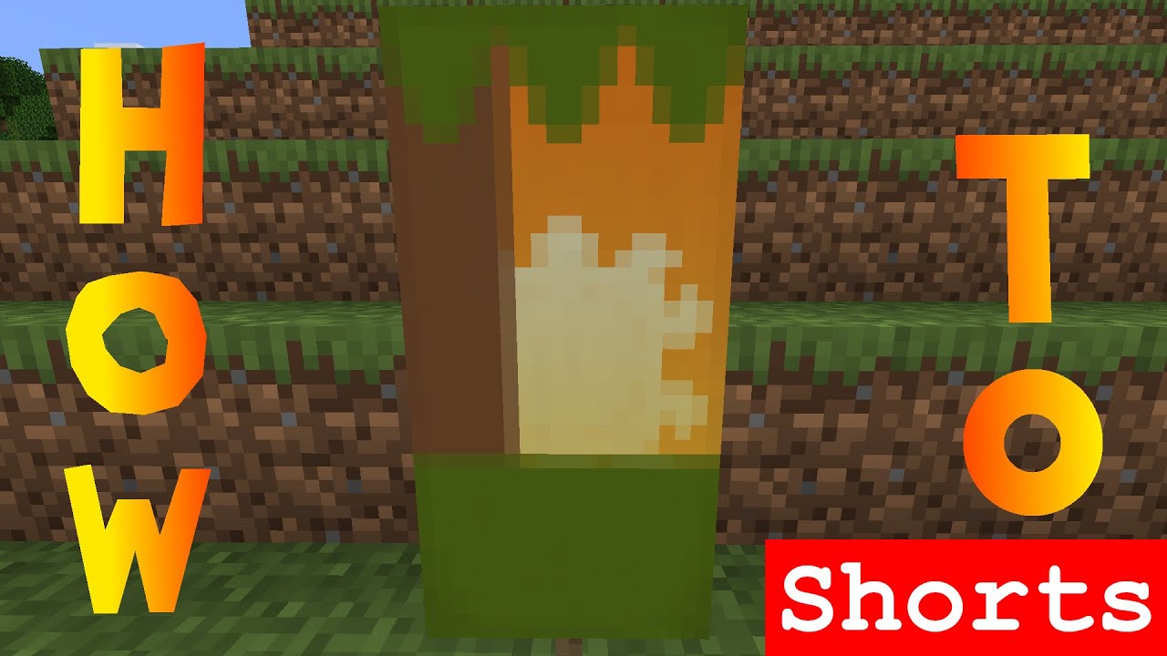 Minecraft: How to Make A Tropical Jungle Sunset Banner - Tutorial - YouTube