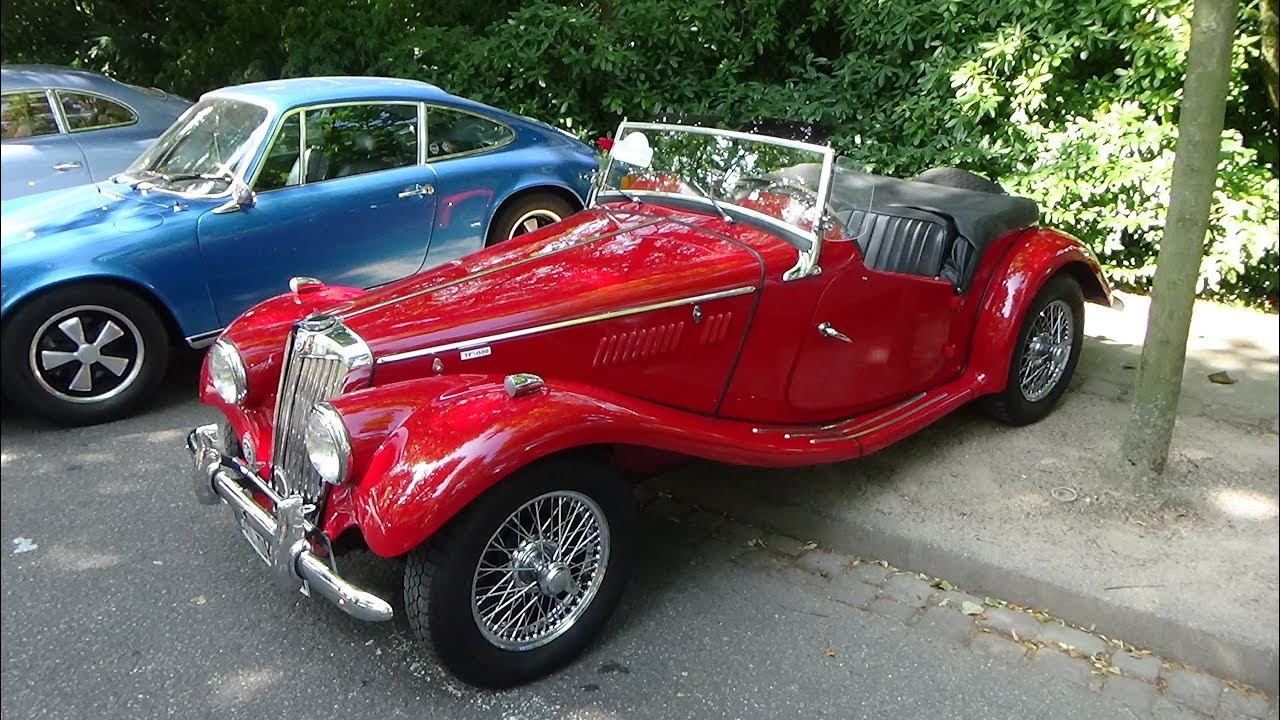 1954, MG TF 1500, Exterior and Interior, Oldtimer Meeting Baden-Baden ...