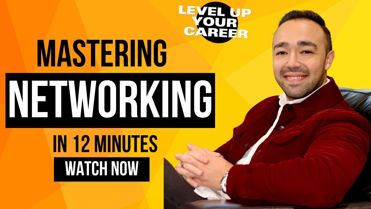 Master Networking Like a Pro: Transform Your Career with These Tips | LEVEL UP YOUR CAREER ...