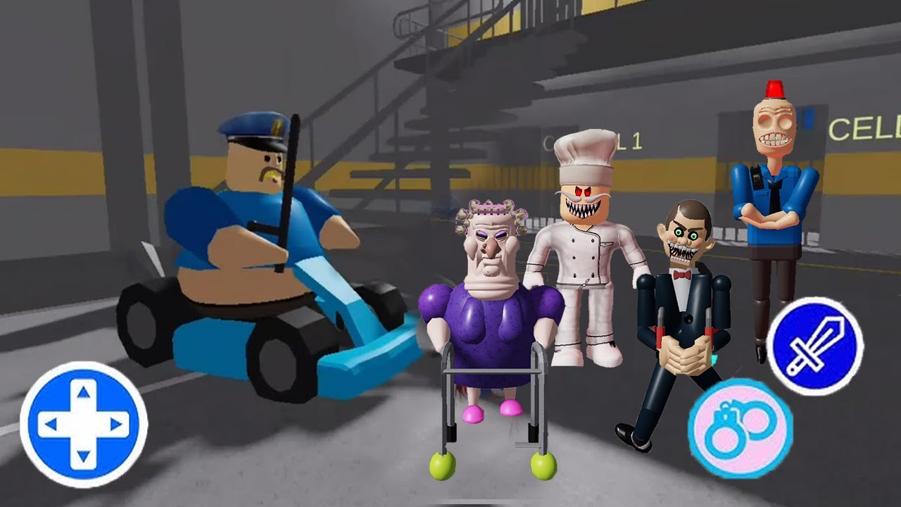 New Game KART BARRY'S PRISON RUN! (OBBY) ROBLOX - Gameplay HD - YouTube