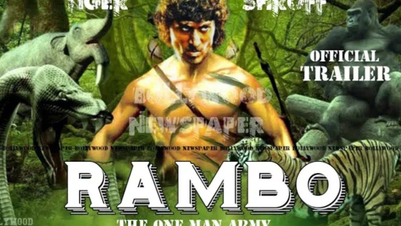Rambo Movie Trailer Tiger Shroff ।। Tiger Shroff | Vidyut Jammwal ...