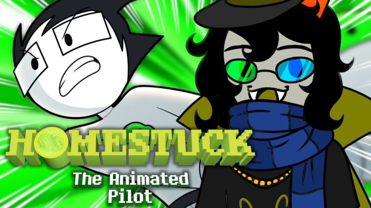 Caelum Roxas Reacts To: HOMESTUCK - The Animated Pilot - YouTube