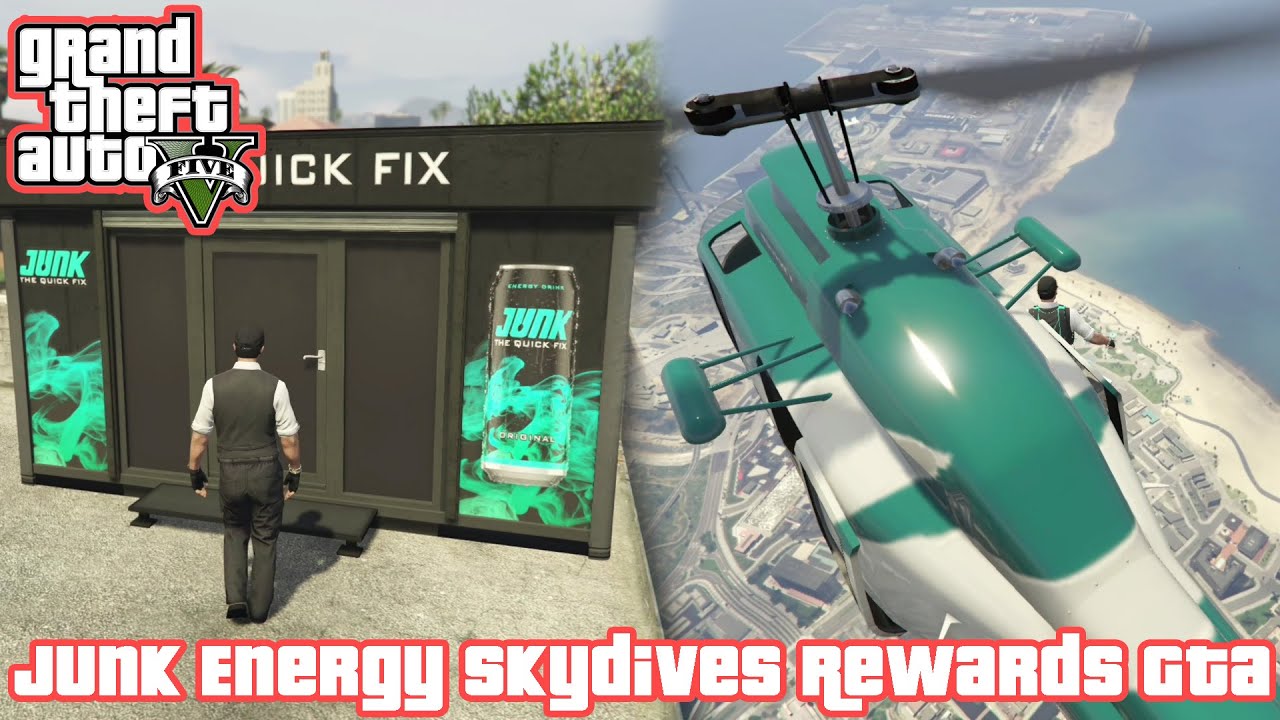 Gta 5 Junk Energy Skydives - How To get Junk Energy Skydive Rewards ...