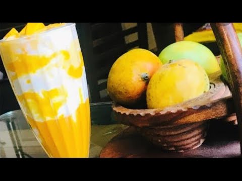 TRENDING DALGONA MANGO MILKSHAKE - YouTube