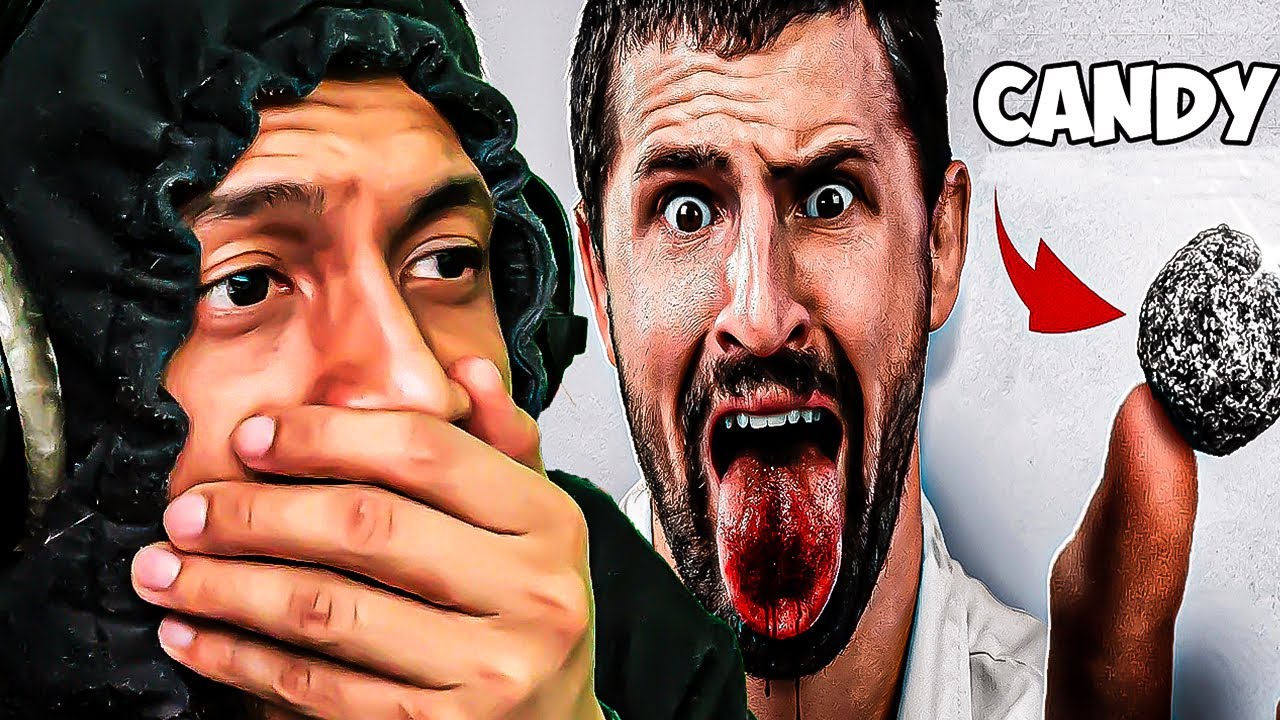 Reacting to "Destroyed By World's Most Lethal Candy For Science!" by Houston Jones - YouTube