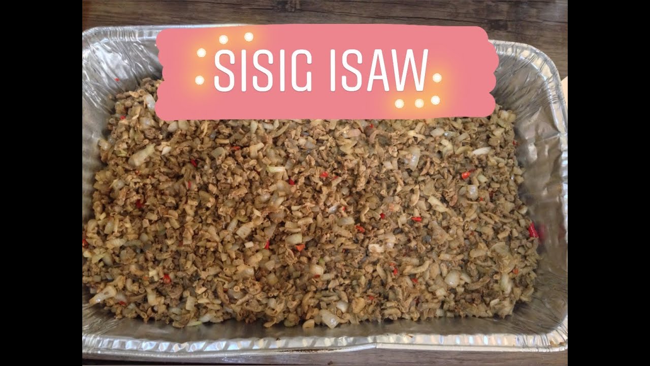 Cooking from Home | Sisig Isaw - YouTube