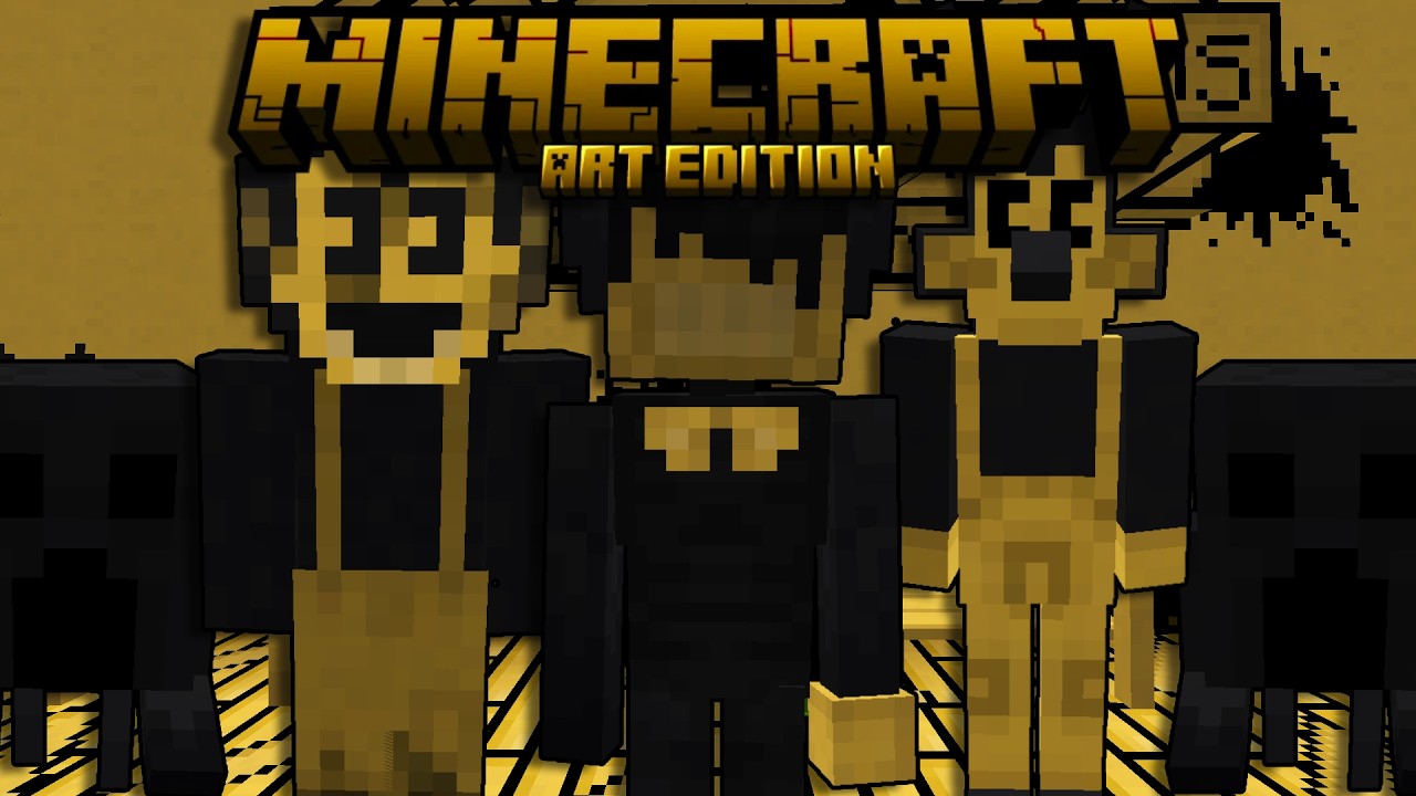 THIS MINECRAFT BENDY AND THE INK MACHINE MOD IS AWESOME! (Bendy and The ...