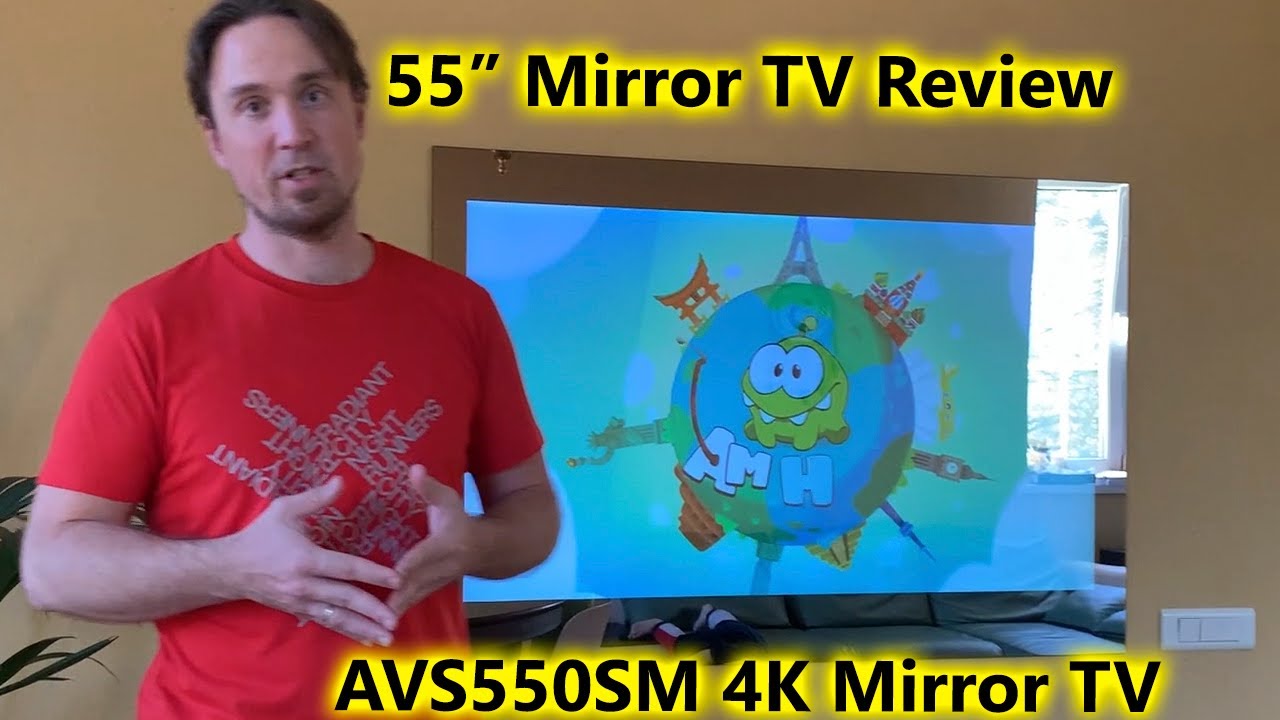 55” Mirror TV review, one year in use, AVS550SM 4K Mirror TV - YouTube