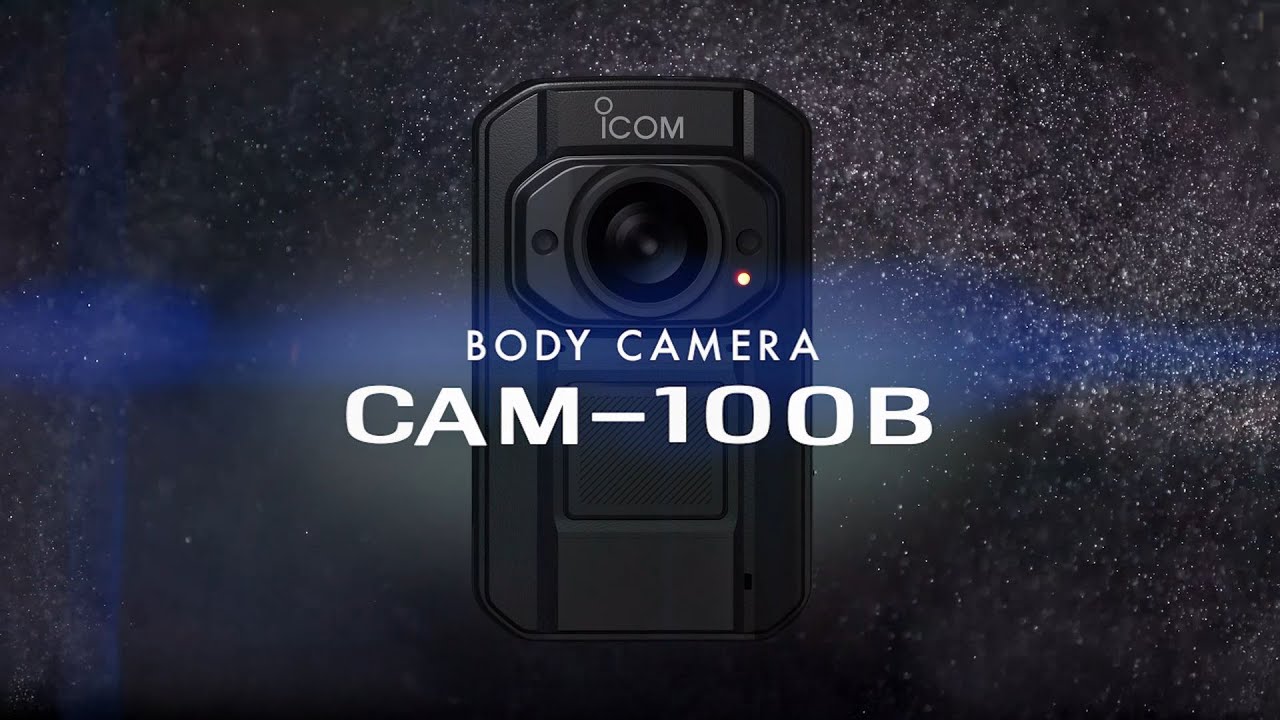 Icom CAM-100B: Body Worn Camera - Wi-Fi Live Stream, Local Memory ...