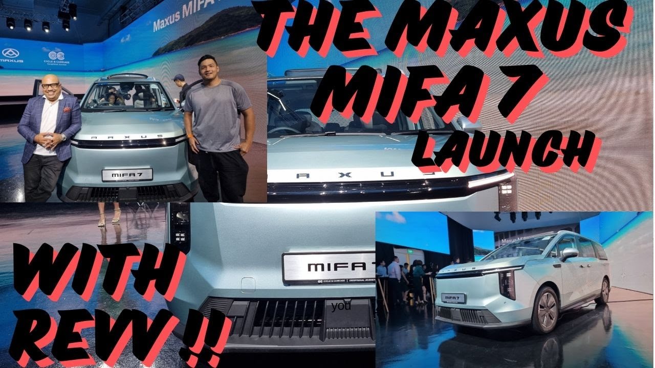 Maxus MIFA 7: The EV You Didn't Know You Needed - YouTube