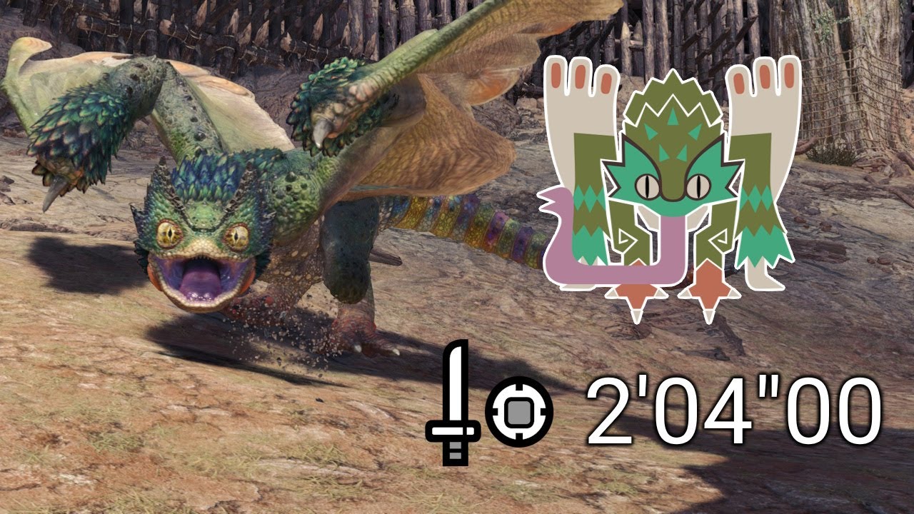 [MHW] SnS - Pukei Pukei, solo A rank, (2'04) - YouTube
