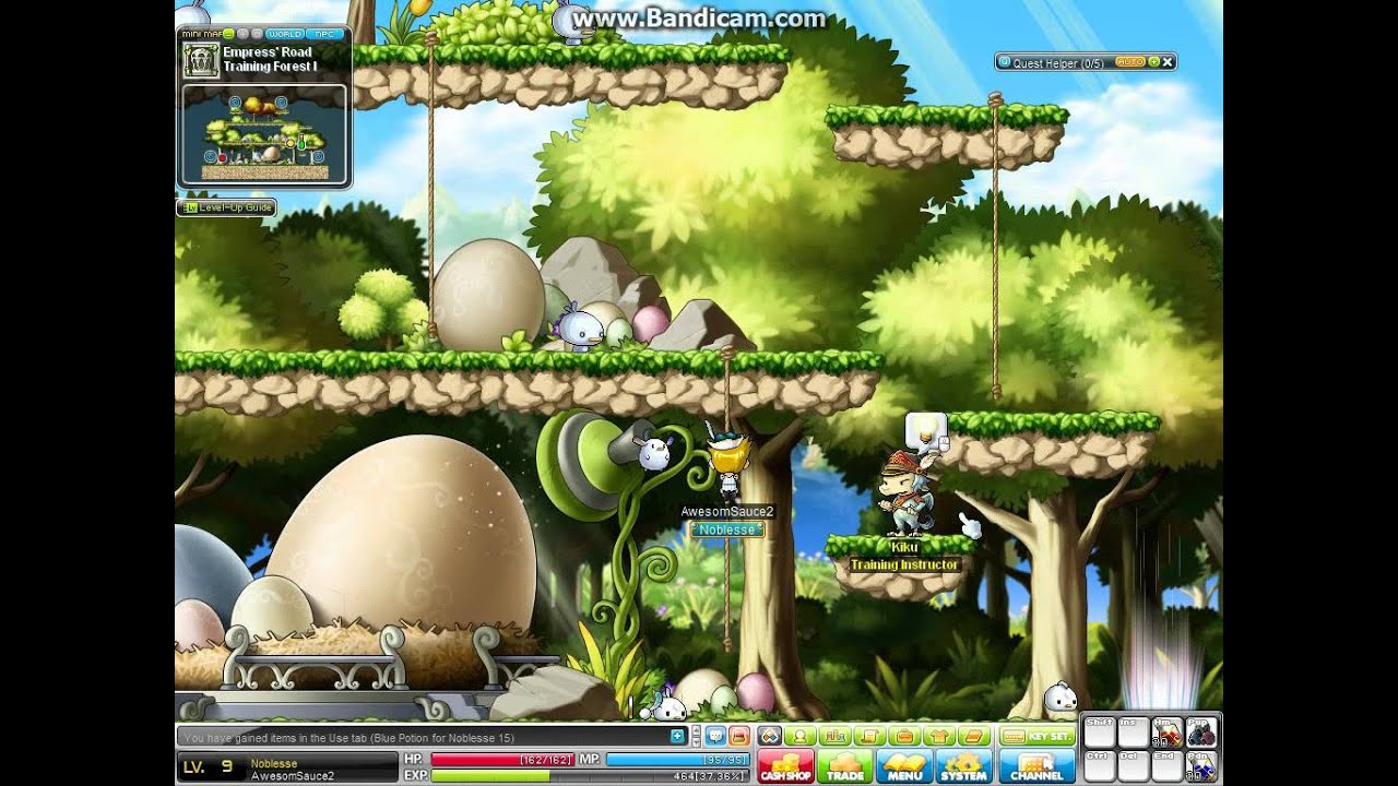 MapleStory episode 2 TUTORIAL COMPLETE - YouTube