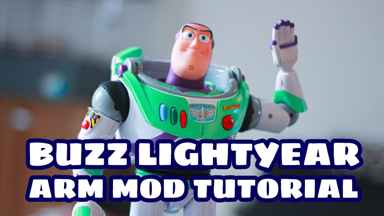Buzz Shoulder Mod Picture Tutorial - YouTube