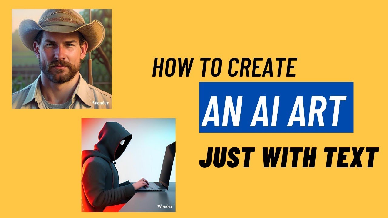 Did you know that you can create an Ai art with just typing a word ...