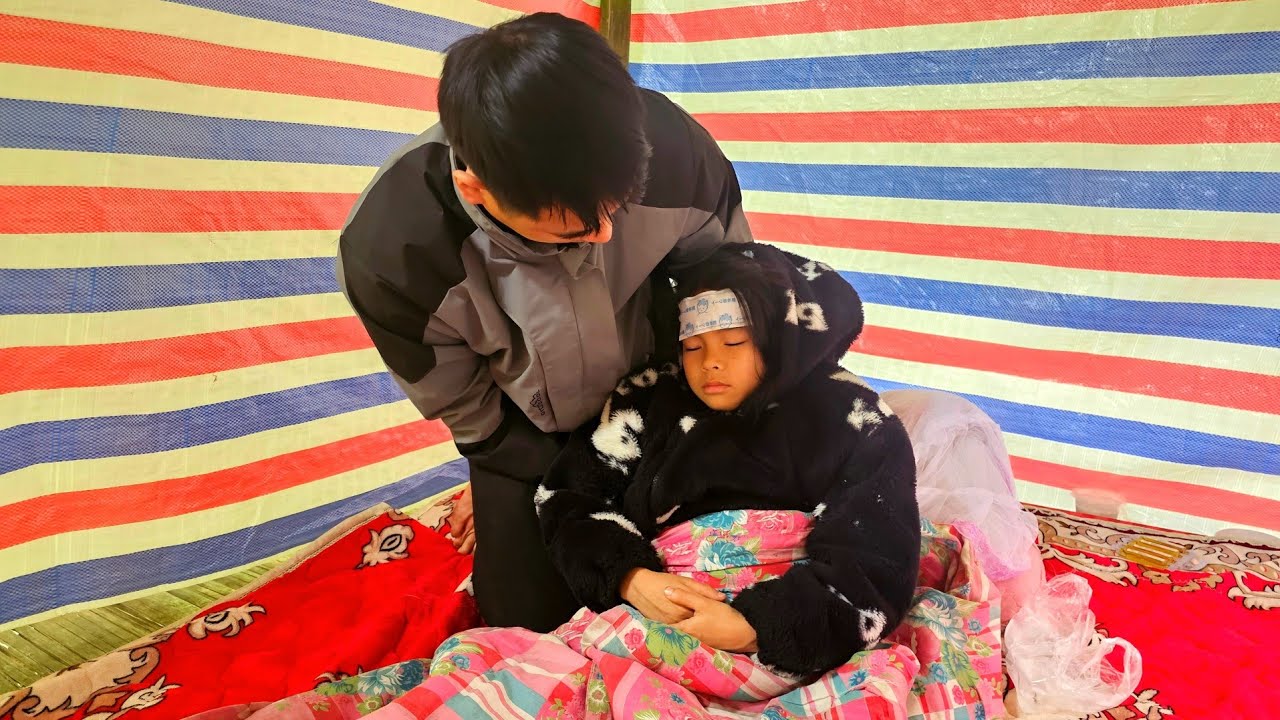 Rewind time Orphan girl: Bedridden with illness, the winter of the poor ...