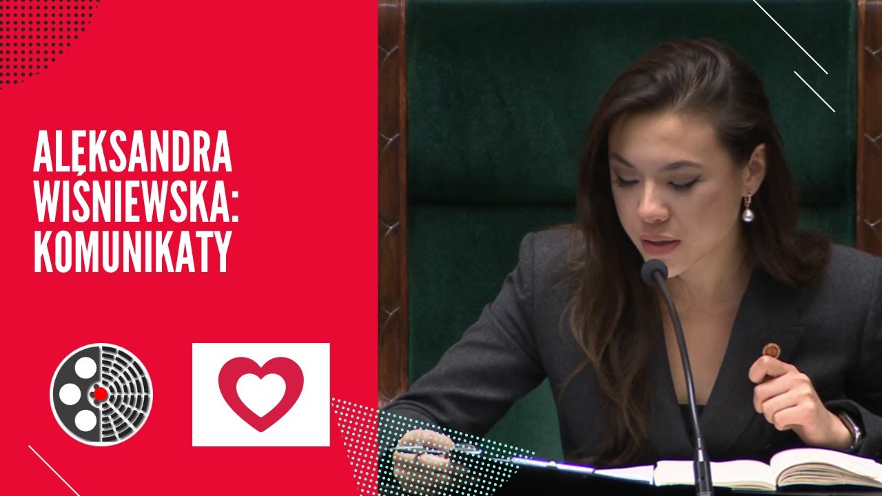 Aleksandra Wiśniewska - komunikaty - YouTube