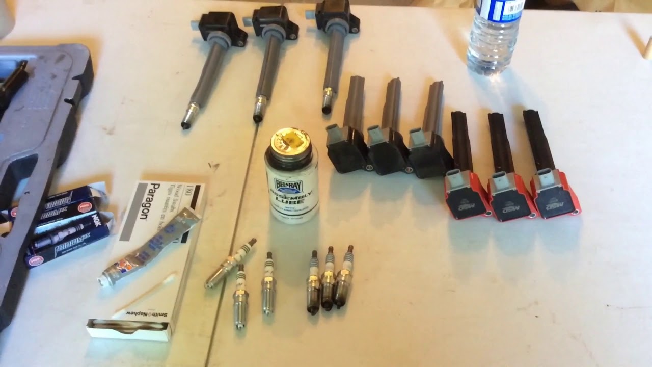 MSD Blaster Coils Install w/ Colder Spark NGK Plugs. Ecoboost 2.7 - YouTube