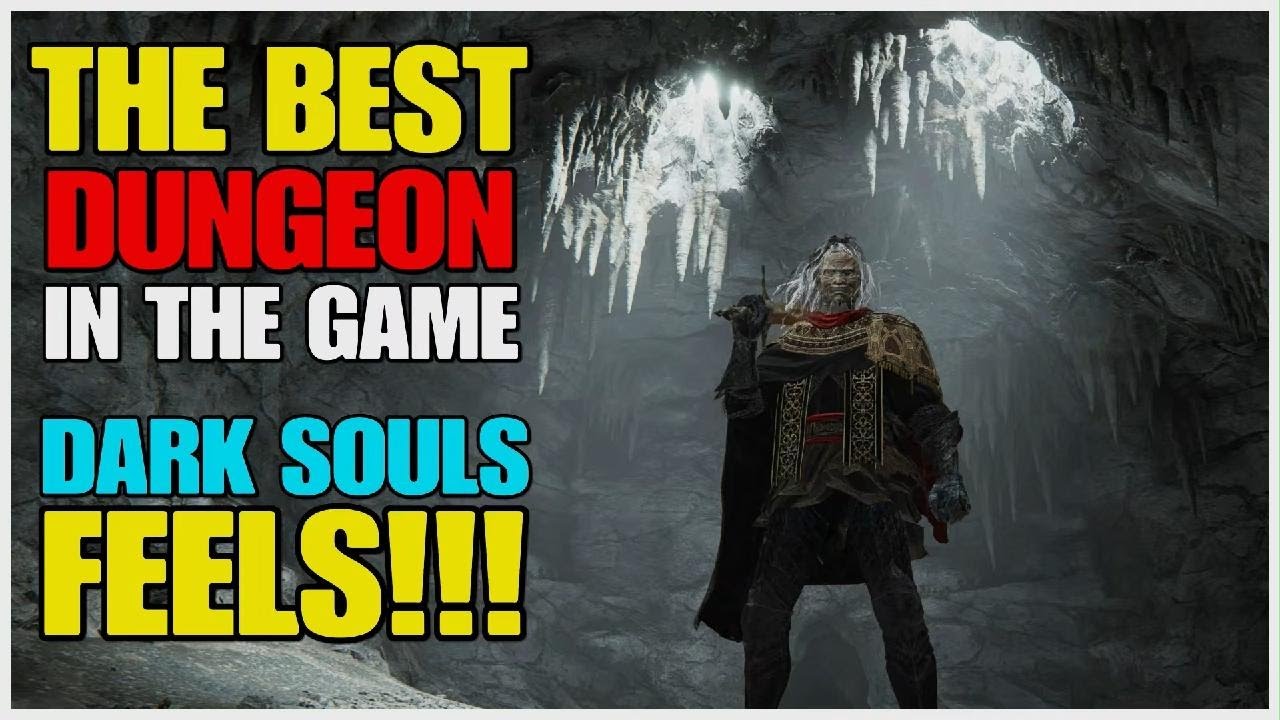 ELDEN RING - THE BEST DUNGEON IN THE GAME: GAOL CAVE - YouTube