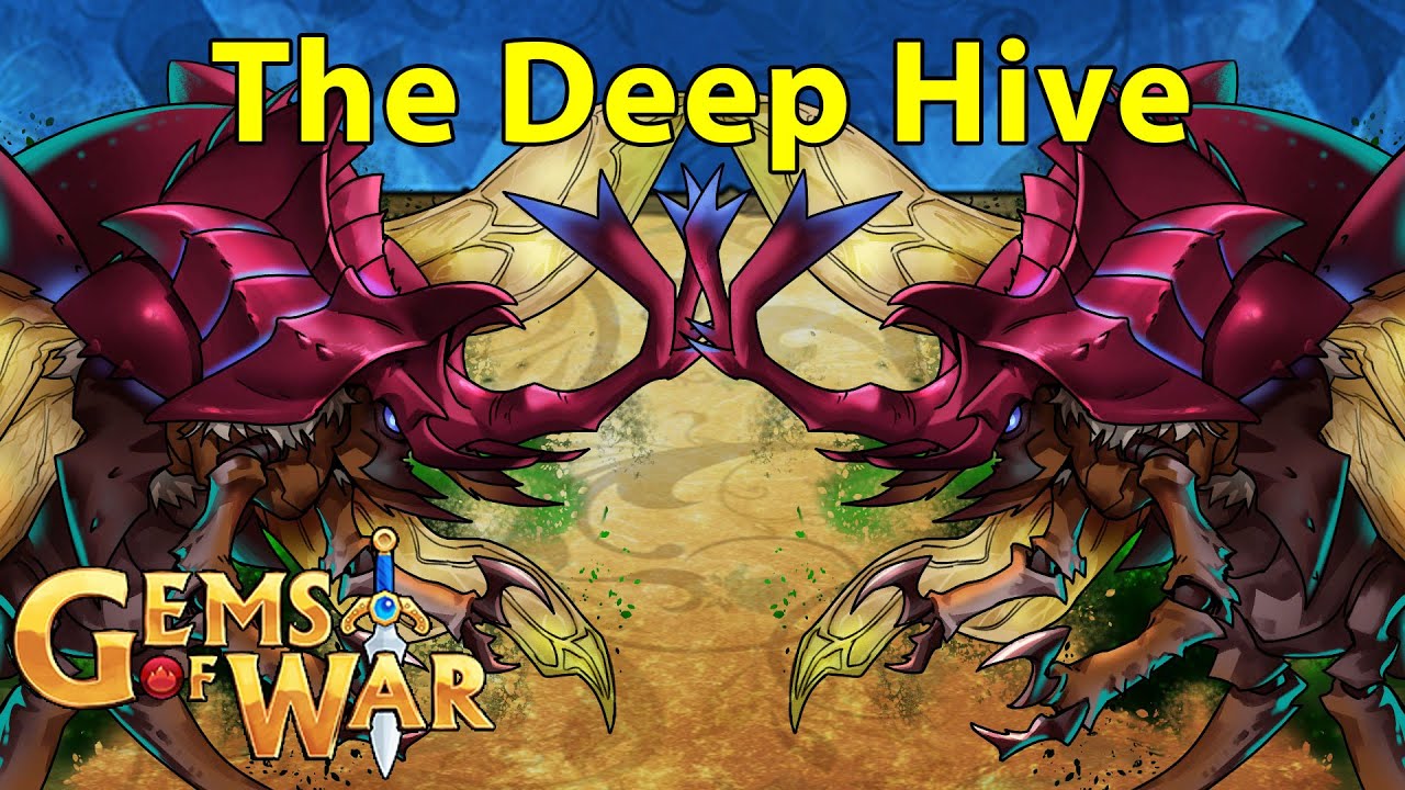 Gems of War: The Deep Hive Deep Delve, New Faction Troop, and Teams - YouTube