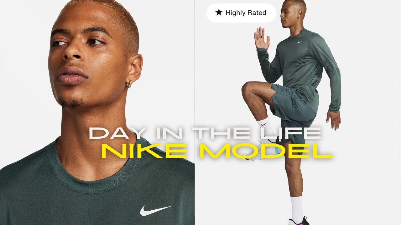 3/75 Day in the Life as a Nike Model l Come With Me To Shoot With Nike ...