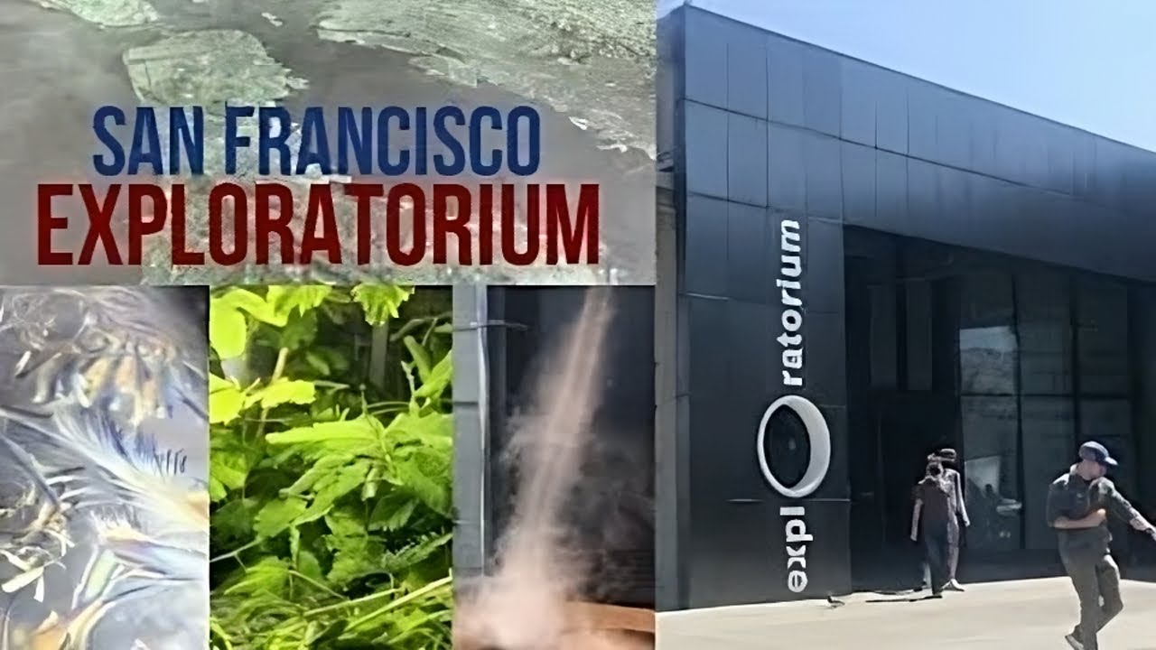 San Francisco Exploratorium Science Museum at Pier 15 - YouTube