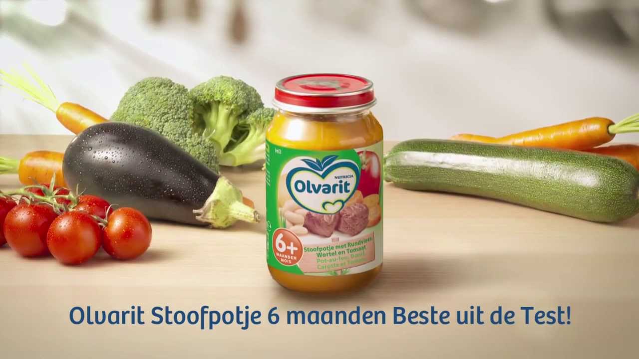 Babyvoeding: Nieuwe Olvarit commercial - 75 gram heerlijk gestoomde ...