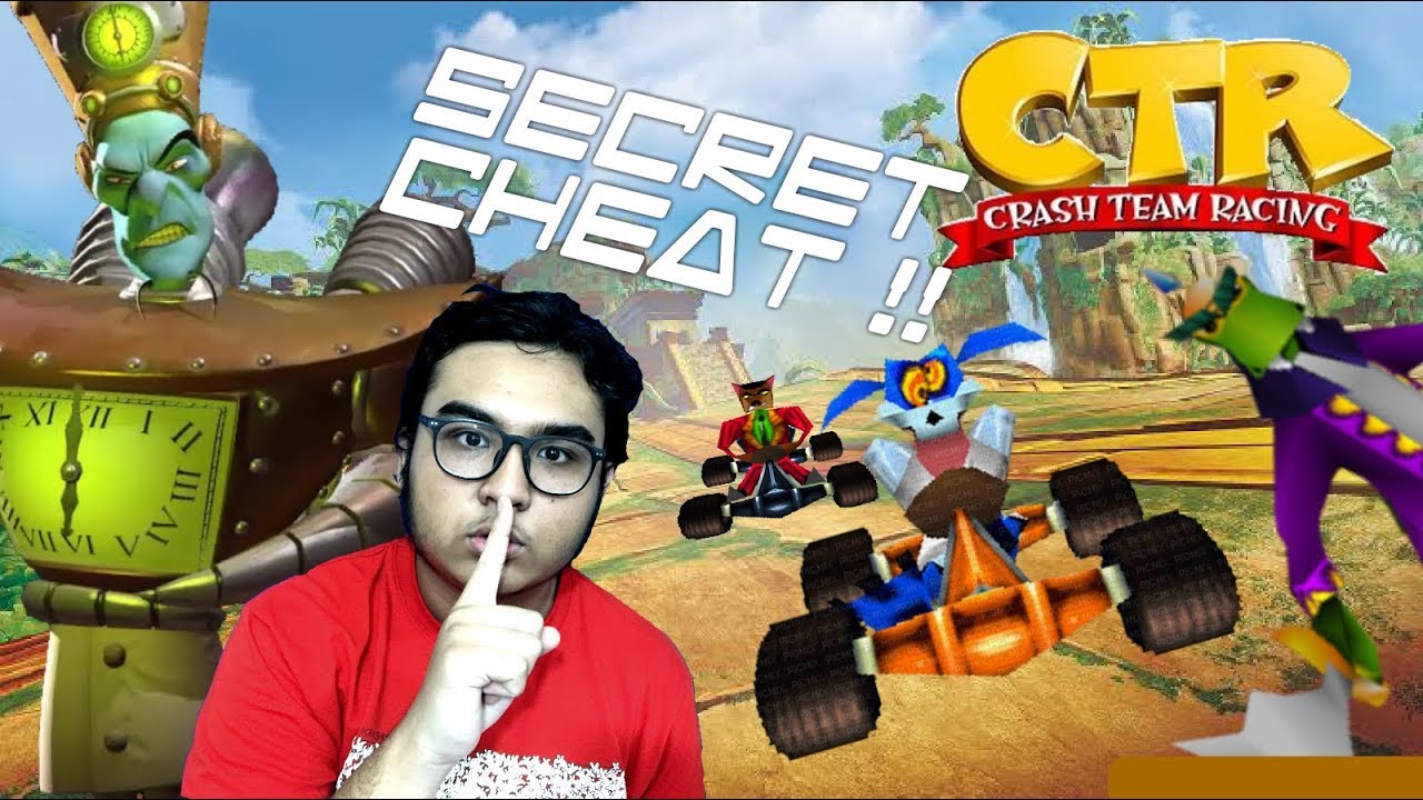 SSTT.. JGN KASIH TAU SIAPA2 - Cheat CTR UNLOCK ALL CHARACTER Crash Team Racing ps1 - YouTube